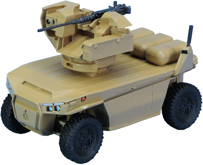 MAV'RX and Drailer Arquus industrial models